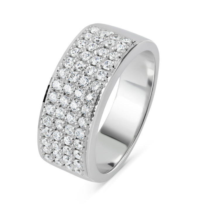 Diamond Set Band Ring 1.20ct | Kensington Jewellery