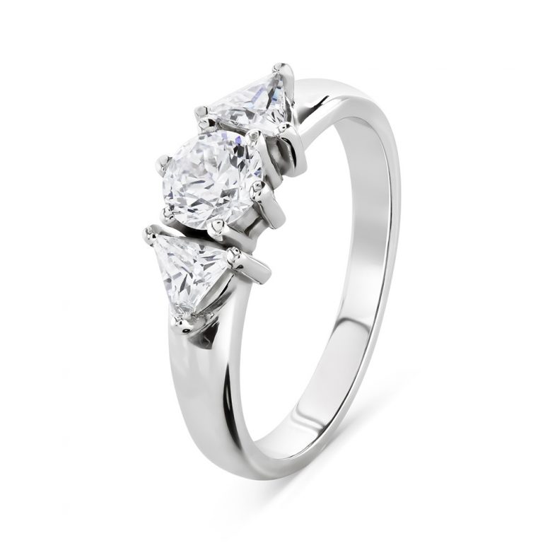 Diamond Set Round and Trill Cut 1.20ct | Kensington Jewellery